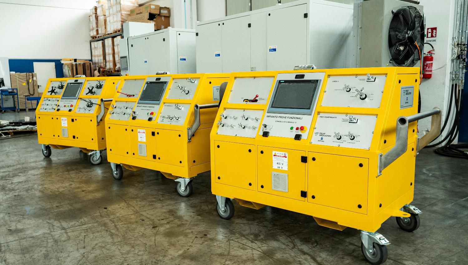 Test bench for hydraulic applications - 1210 - Test Industry - avionic ...