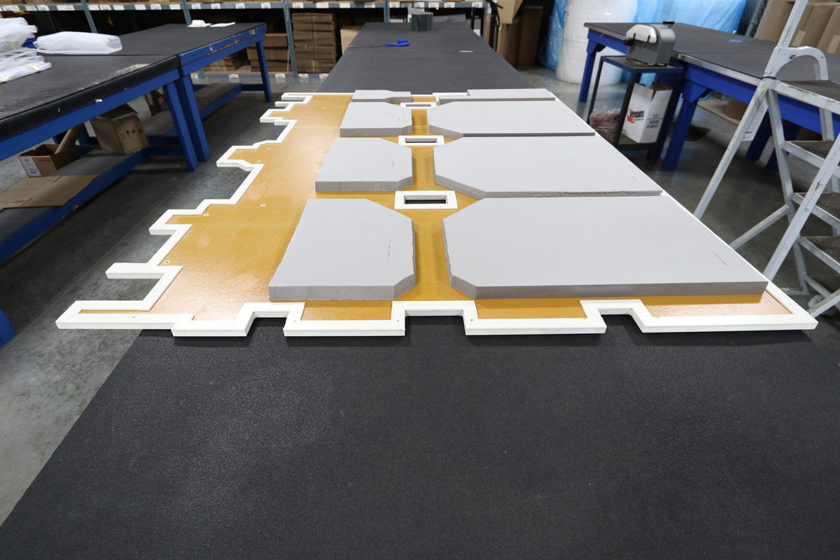 Aluminum sandwich panel - Ancra International Llc - honeycomb / for the ...