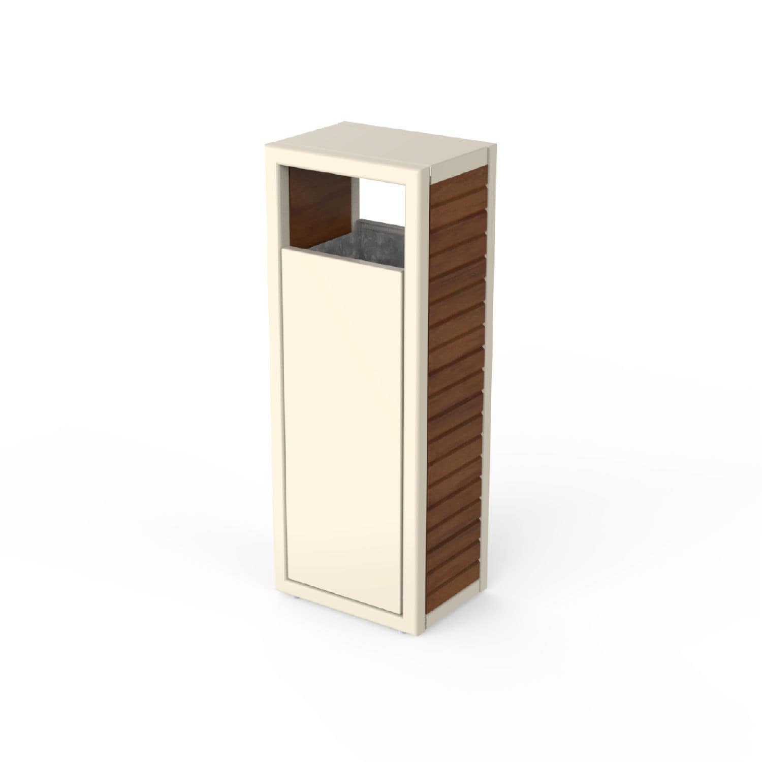 Airport waste bin - JAIPUR I - Bluestream - floor-mounted