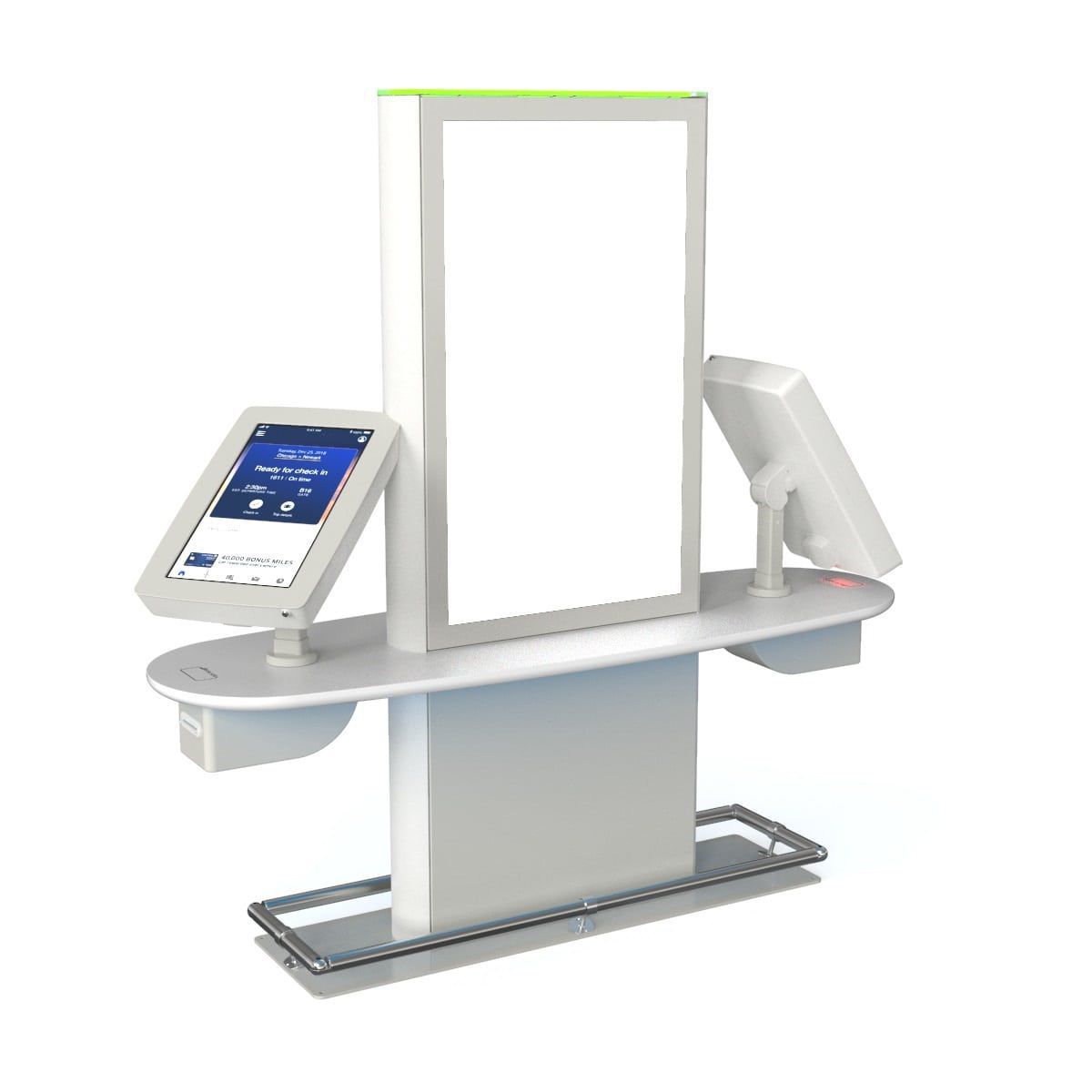 Airline check-in kiosk - T-series Twin Terminal - imageHOLDERS - with ...