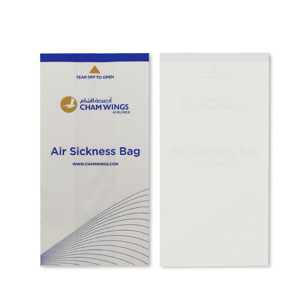 Aircraft sickness bag - Chamwings Air - Shantou Luoyi Trading Co., LTD ...