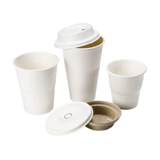 Aircraft cabin cup - Bagasse Sugarcane - Sky Blue - plastic ...