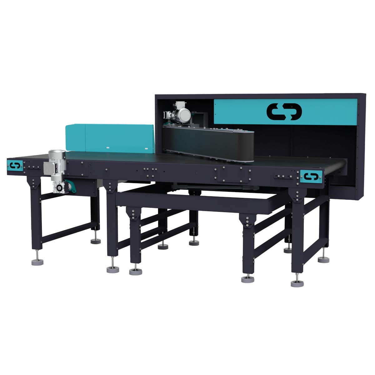 Horizontal conveyor diverter - BELTCON GmbH - vertical / for airport