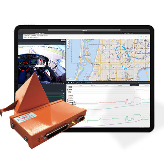 Aircraft flight data recorder - APIBOX - i2A - iAero