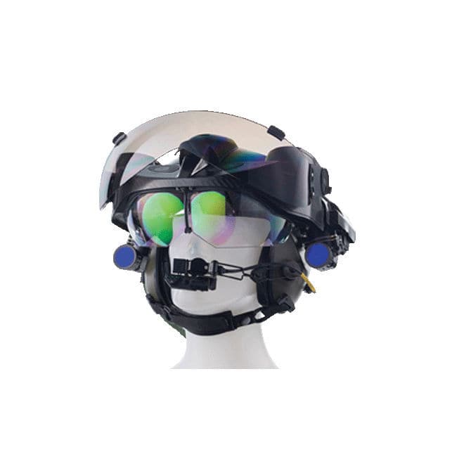 Helicopter helmet - AVCI - ASELSAN - open face / with face shield