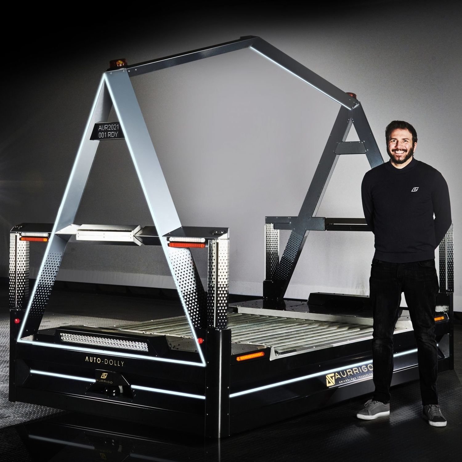 2-axle dolly - AUTO-DOLLY® - Aurrigo - autonomous / for airport