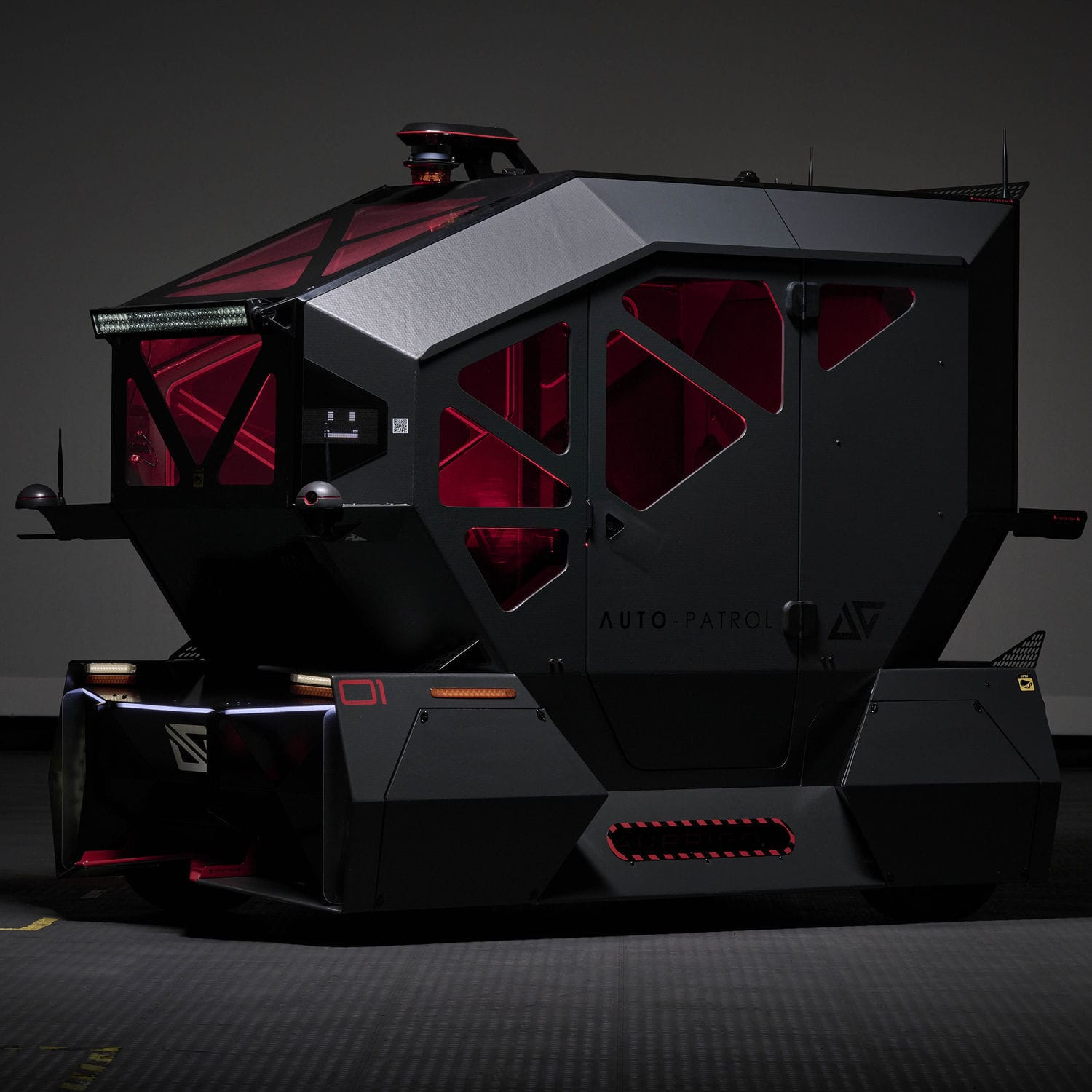 Surveillance robot - AUTO - PATROL® - Aurrigo - for airport