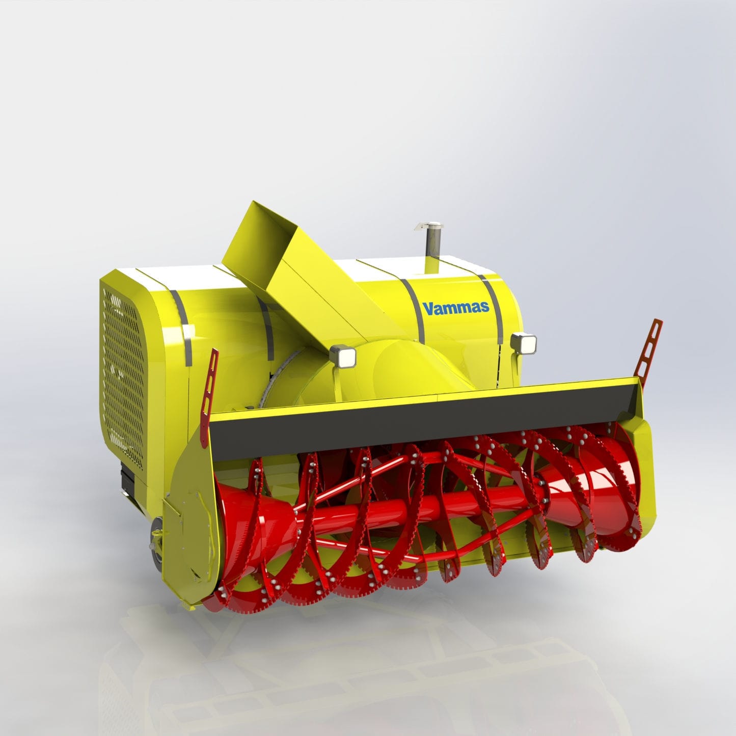 Truck-mounted snow blower - B - VAMMAS - for airport