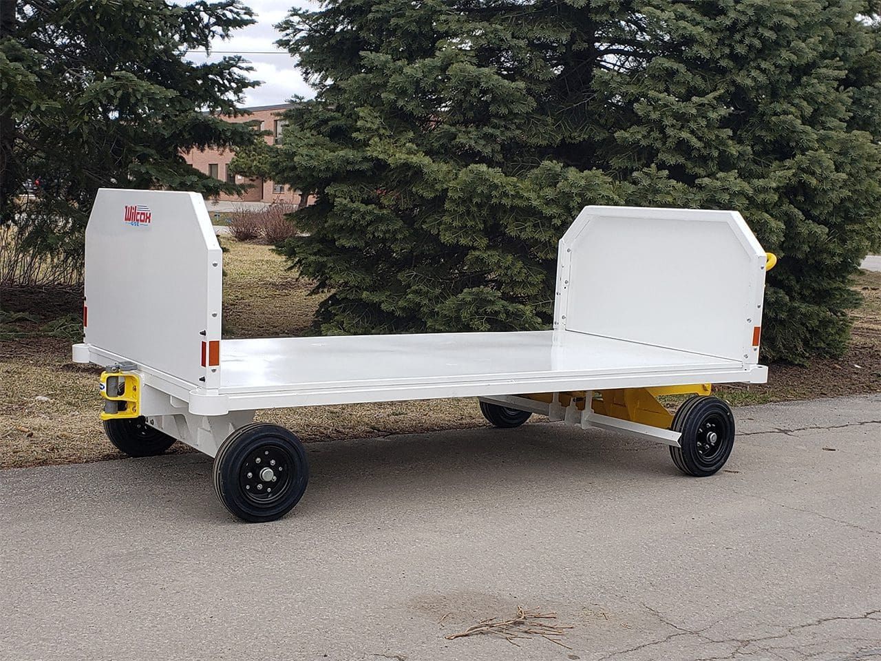 Open baggage cart - Wilcox GSE - for ground support / for airport ...