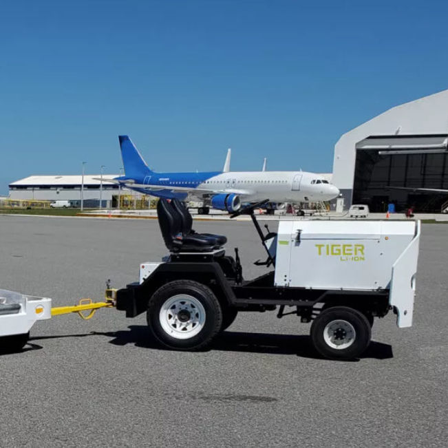 Towing tractor - Li-Ion - Tiger - for aircraft / for luggage trolleys ...