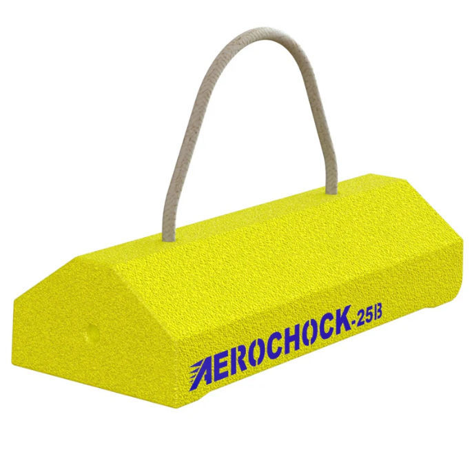 Aircraft wheel chock - 25 - Aerochock - polyurethane / A320 / A319
