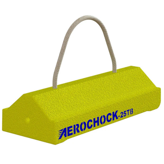 Aircraft wheel chock - 25 TB - Aerochock - polyurethane / A320 / A319