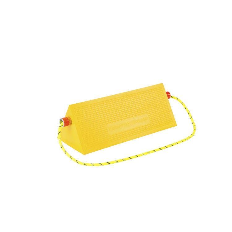 Aircraft wheel chock - Mark 6 rope-b - Rosen InnovatIon AB - rubber ...