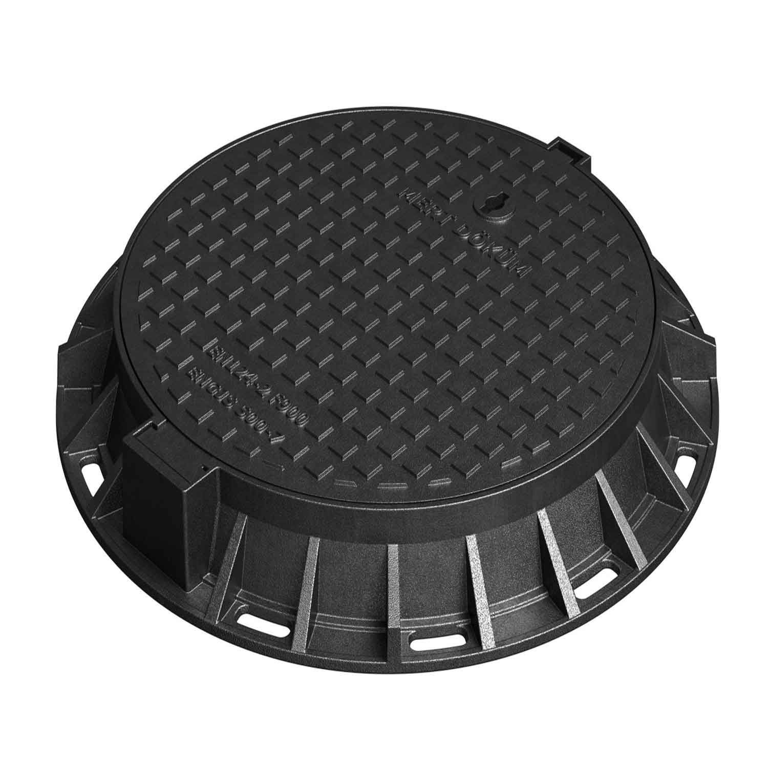 Cast iron manhole cover - M901 - MERT DÖKÜM ANONİM ŞİRKETİ - circular ...