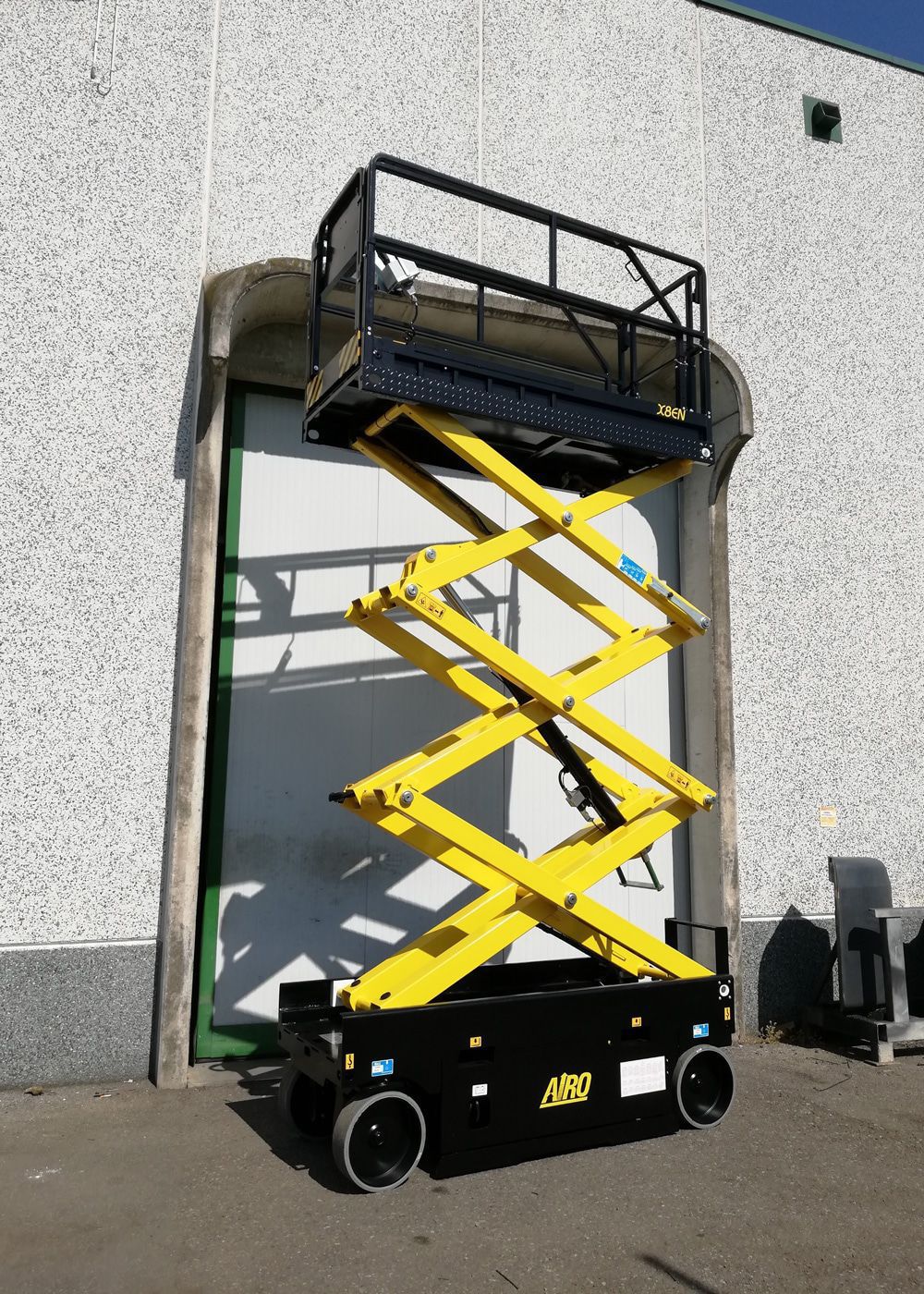 Work lifting platform - X8 EN - AIRO Industries srl - scissor / single ...