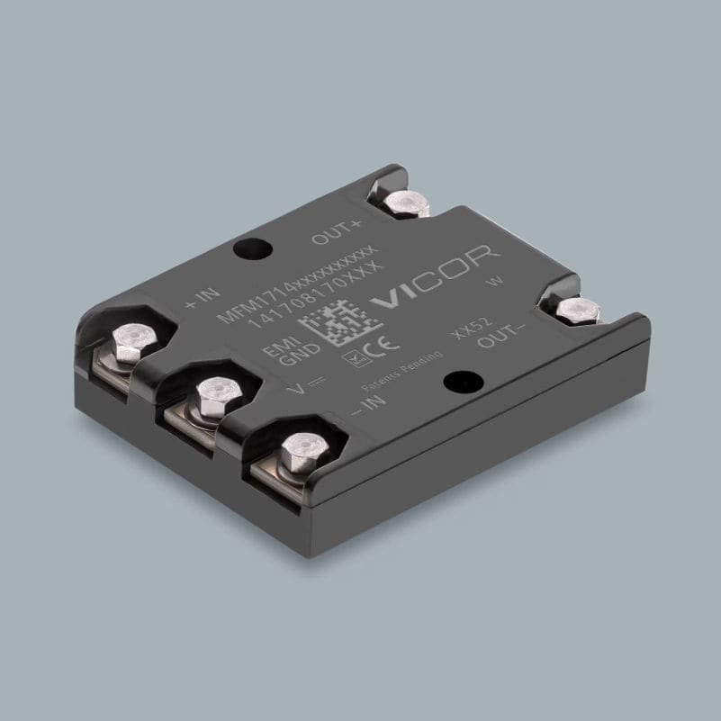 Aircraft voltage regulator - MFM™ seris - Vicor Corporation