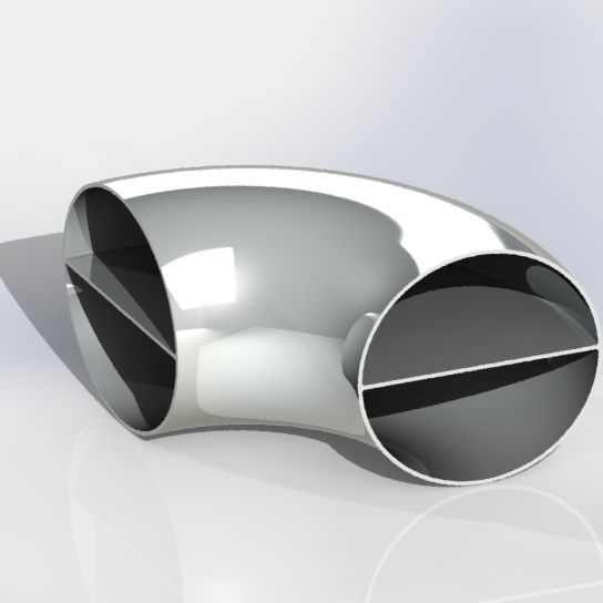 Elbow fitting machining - Dainichi Manufacturing Co., Ltd. - titanium ...