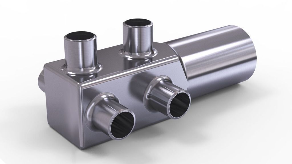 Manifold machining - Dainichi Manufacturing Co., Ltd. - steel / nickel ...