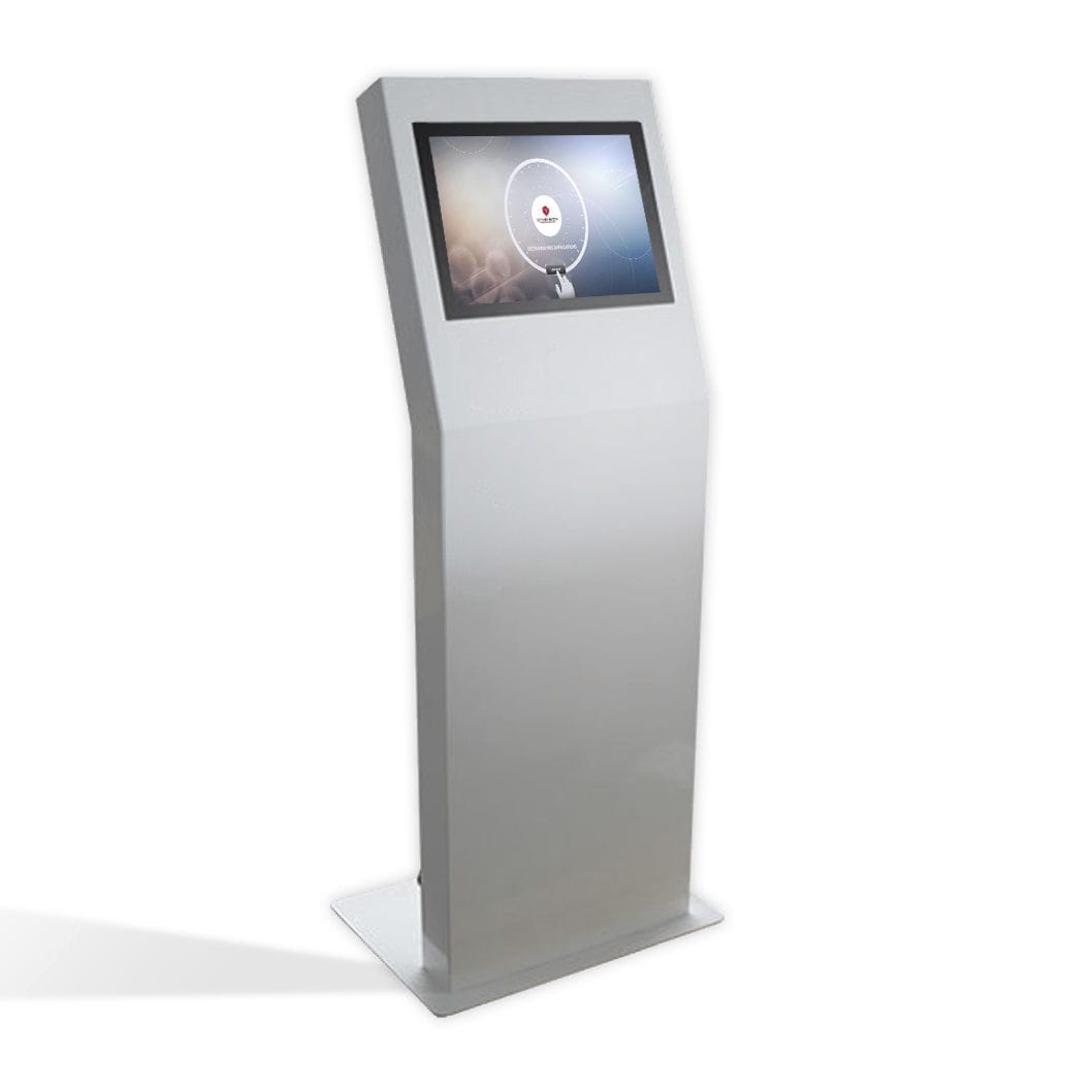 Information interactive kiosk - Disco - DYMENSION - for airport / with ...