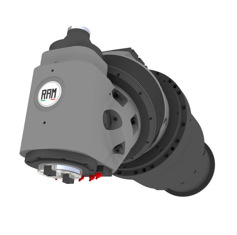 2-axis machining head - TBR series - Ram - for heavy milling / CNC ...