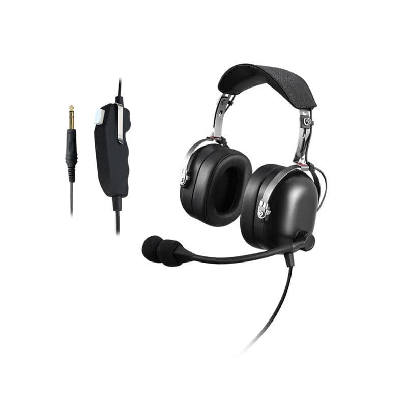 Ground support aviation headset - UA1000G - Inbertec - for crews ...