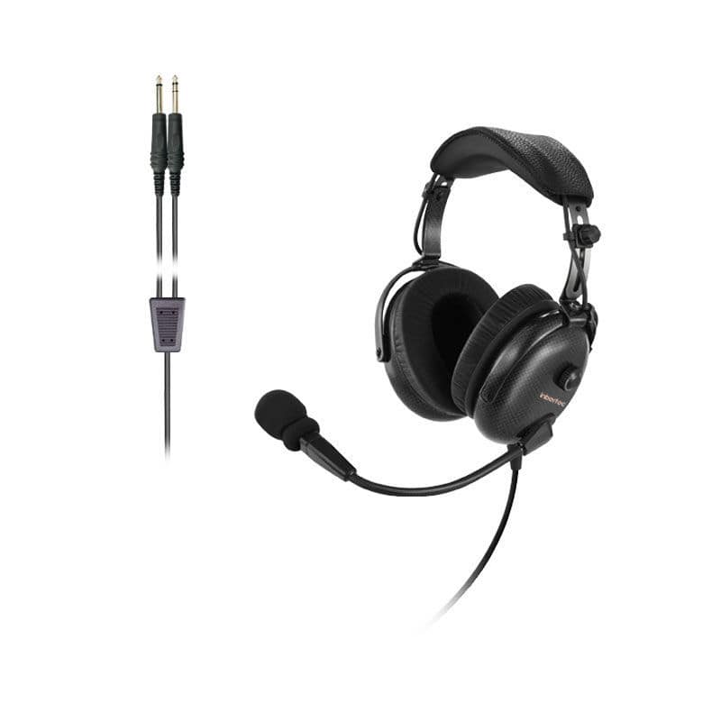 General aviation aviation headset - UA5000F - Inbertec - for pilot ...