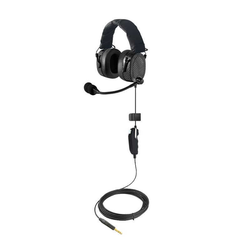 Pilot aviation headset - UA6000G - Inbertec - for ground support ...