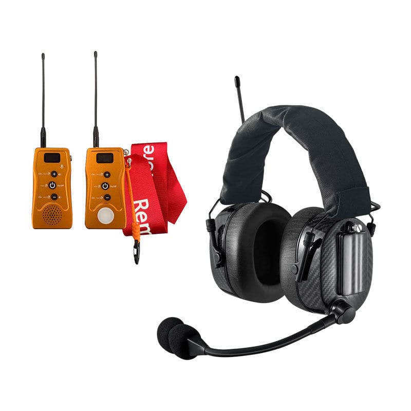 Ground support aviation headset - UW6000/UGA100/UGP100 - Inbertec - for ...