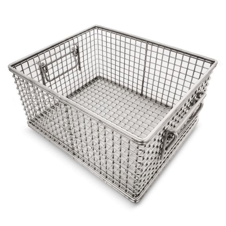 Transport for parts cleaning basket - NERI