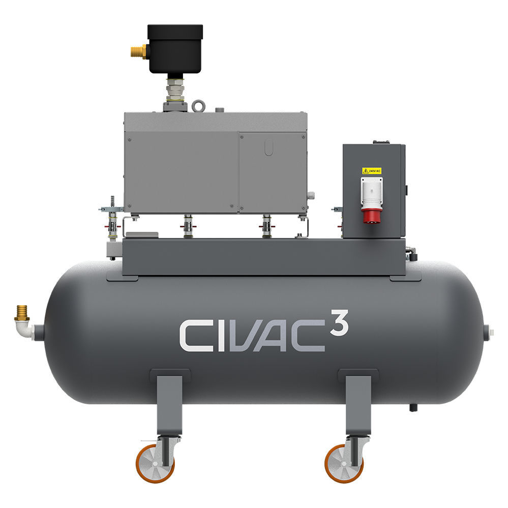 Mobile vacuum system - CIVAC 3 - Composite Integration Ltd - for RTM