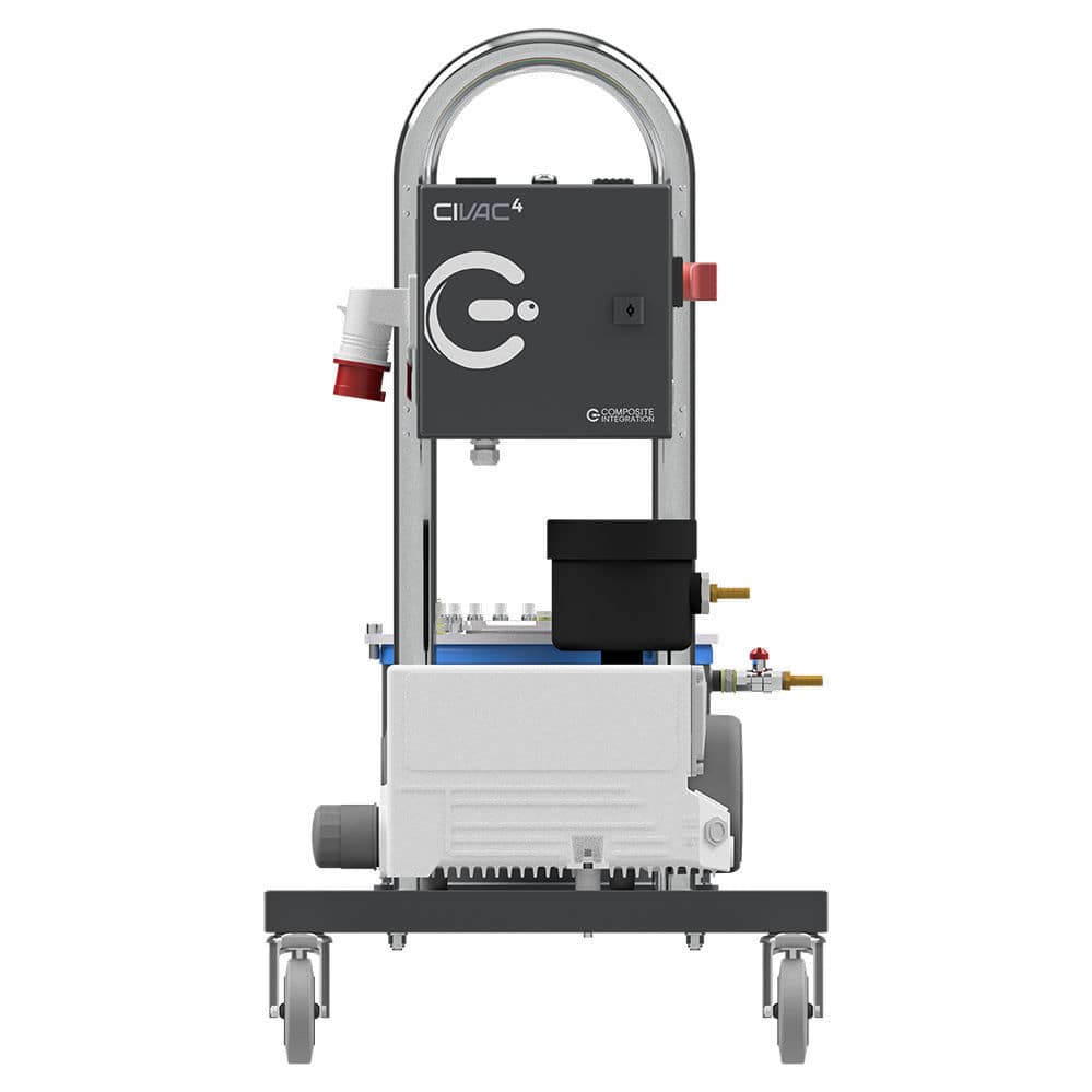 Mobile vacuum system - CIVAC 4 - Composite Integration Ltd