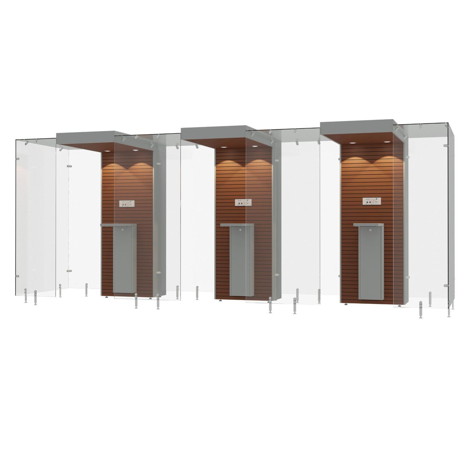 Airport smoking cabin - SMOKE SOLUTION 3SP160 - Longhi Air - indoor