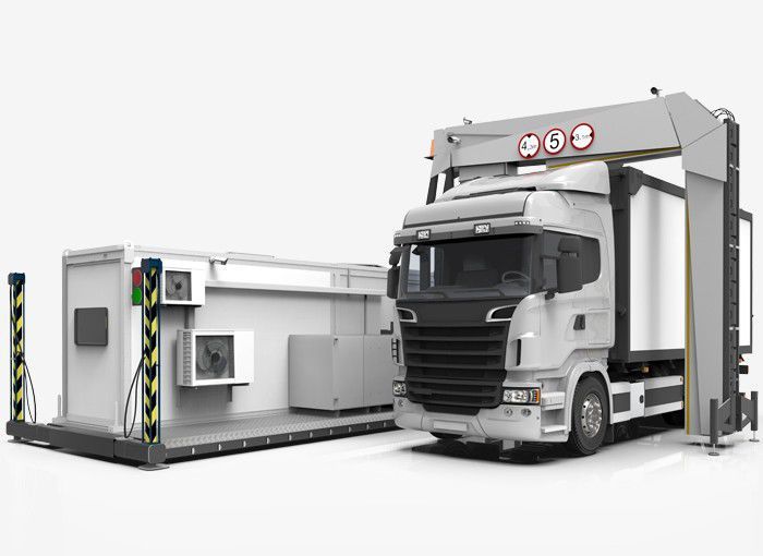 Vehicle scanner - DTP 7500LVR - Linev Systems - for container ...