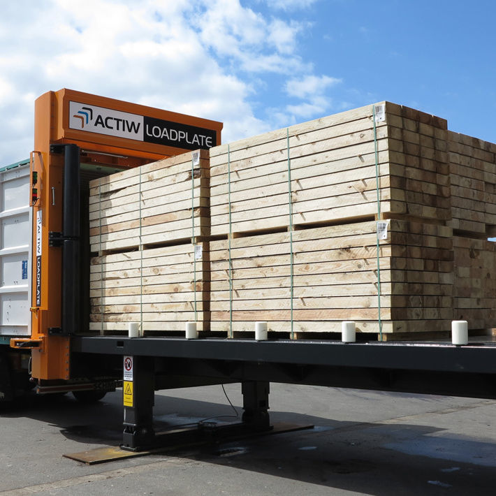 Container loading platform - LoadPlate® - Joloda Hydraroll - for ...