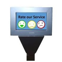 Customer feedback device, Customer satisfaction kiosk - All the ...