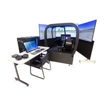 Cockpit simulator, Simulator with enclosed cockpit - All the ...