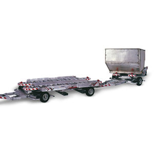 Container dolly - APT 1600 LD3 - BOMBELLI ANGELO SRL - 2-axle / for air ...