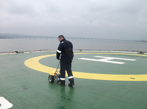 Runway friction tester - micro GripTester - FINDLAY IRVINE LTD - walk ...