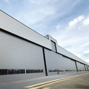 Aircraft hangar - Award Winning Twin Cantilever Design - JOHN REID ...