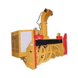 Backhoe loader-mounted snow blower - RPM52R - R.P.M. TECH INC. - for runway