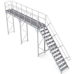 Wing access platform - epim24356 - ZARGES GMBH - fixed / adjustable