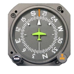 Analog directional gyro - RCA15BK - KMC - for aircraft / with electric ...