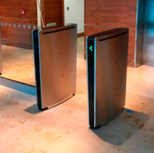 Speedgate with card reader - Lifeline Slide - Boon Edam - for airport