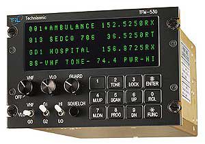 Radio transceiver - TFM-500 - Technisonic Industries Ltd. - VHF / UHF ...