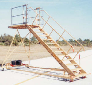 Boarding stairs - FPS58 - Phoenix Metal Products Inc. - mobile / towed ...