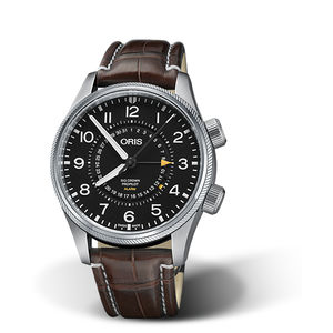 Pilot watch - WORLDTIMER series - Oris - dual time / self-winding
