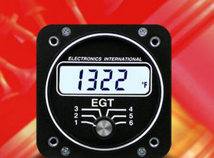 Temperature gauge - E-4 - Electronics International - digital / exhaust ...
