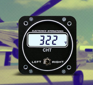 Temperature gauge - E-4 - Electronics International - digital / exhaust ...