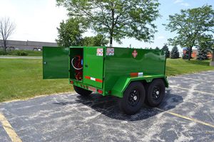 Towed fuel cart - Pro 110 - Gas Trailer - for airport