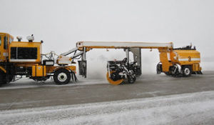 Airport runway sweeper brush - 3600-TOWGA - M-B Companies, Inc.